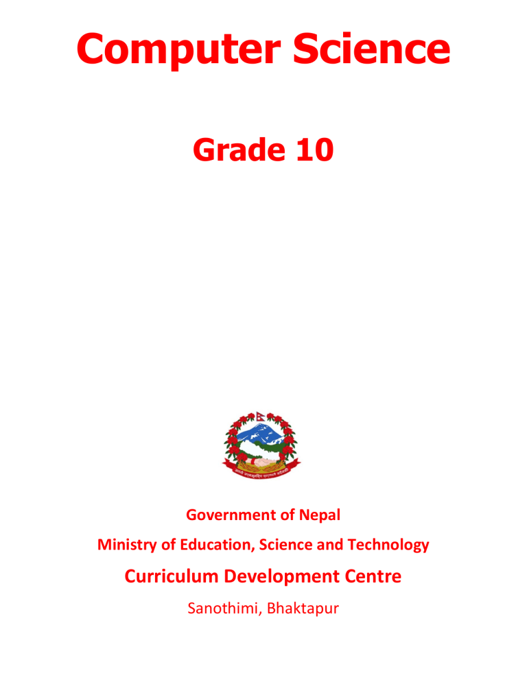 Computer Class 10