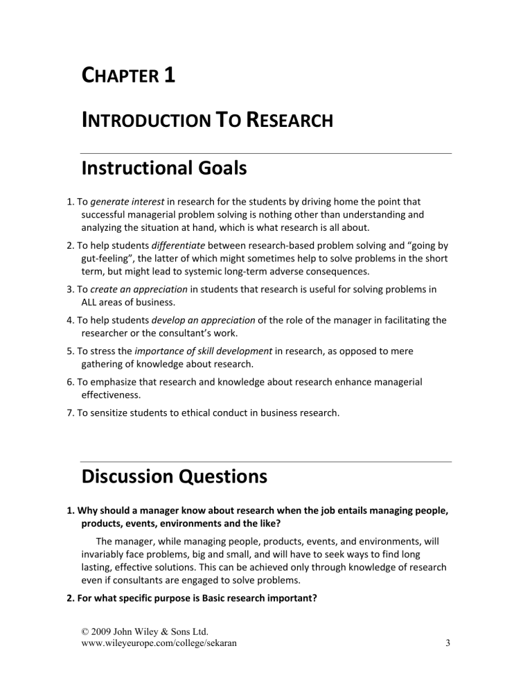 Solman Research Method