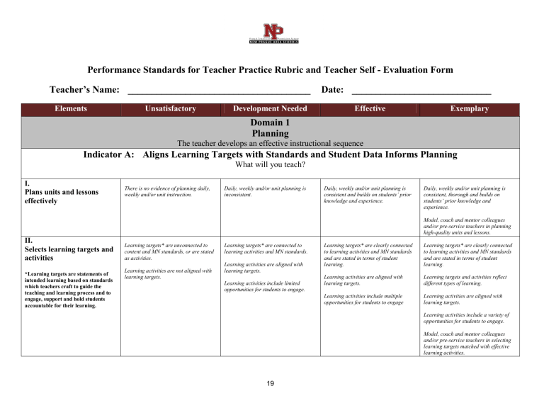 Rubric
