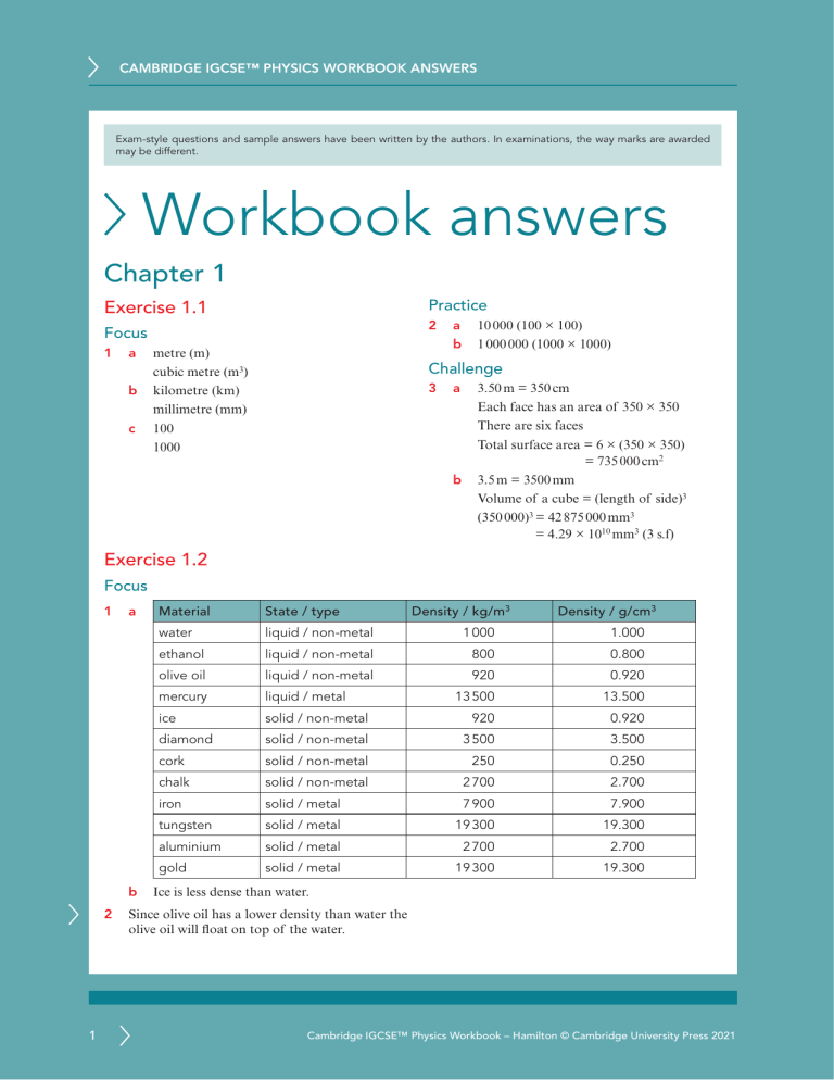 Igcse Physics 3ed Tr Workbook Answers