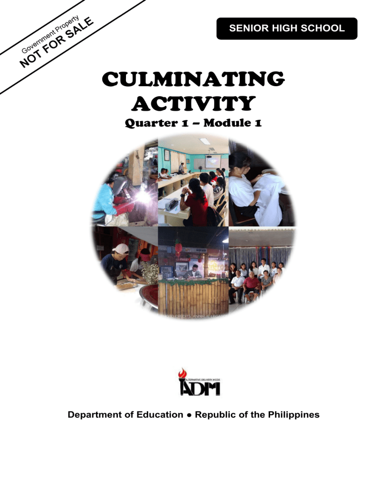Culminating Activity Lesson 1 4 word