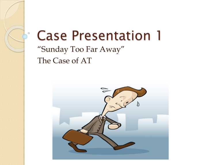 Case Study: Depression & Anxiety Treatment Plan