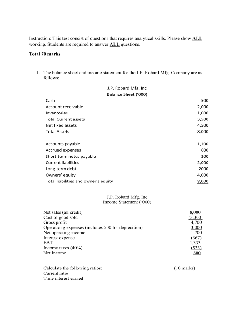 Financial Management Principles