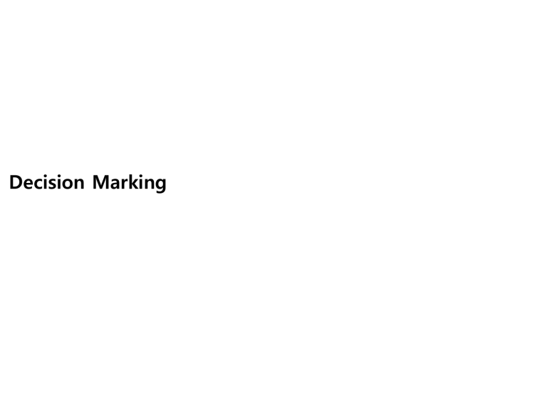 Decision Marking