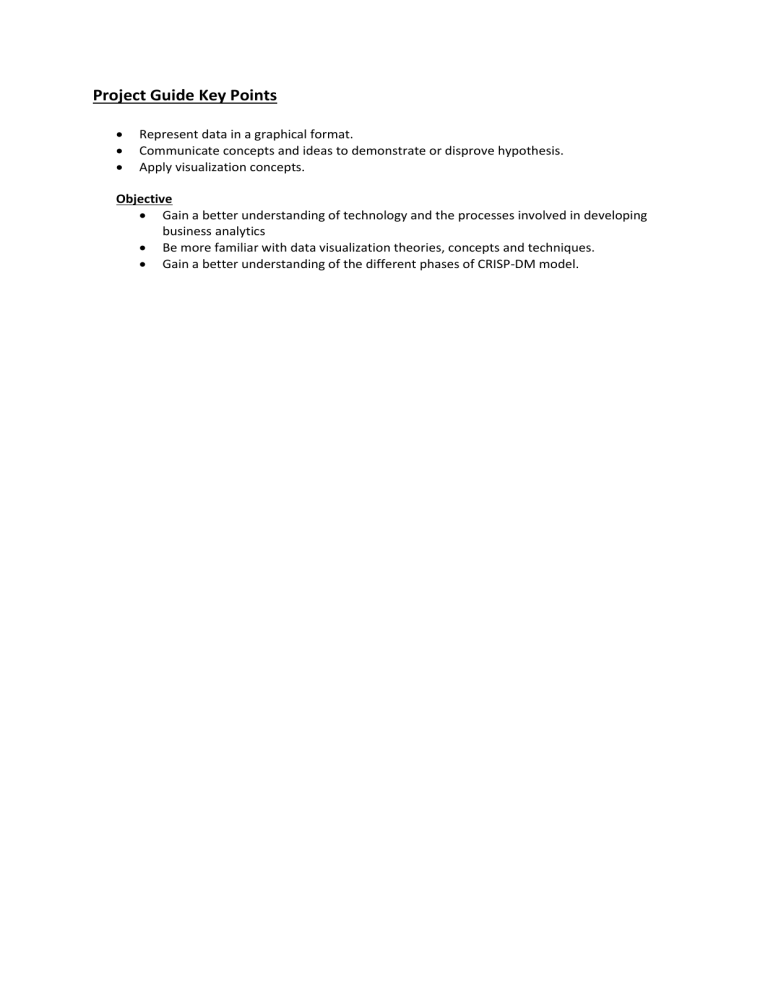 Project Guide Key Points