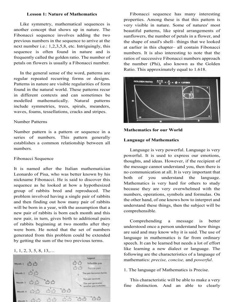 Mathematics in the Modern World Print