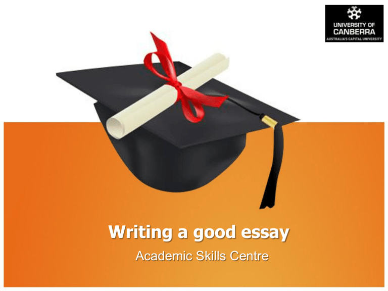 Writing an essay