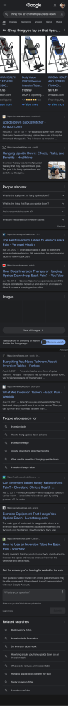 Thing You Lay On That Tips Upside Down Google Search