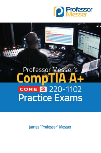 Professer messer core 2 practice tests