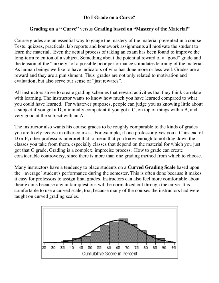 Grading On A Curve