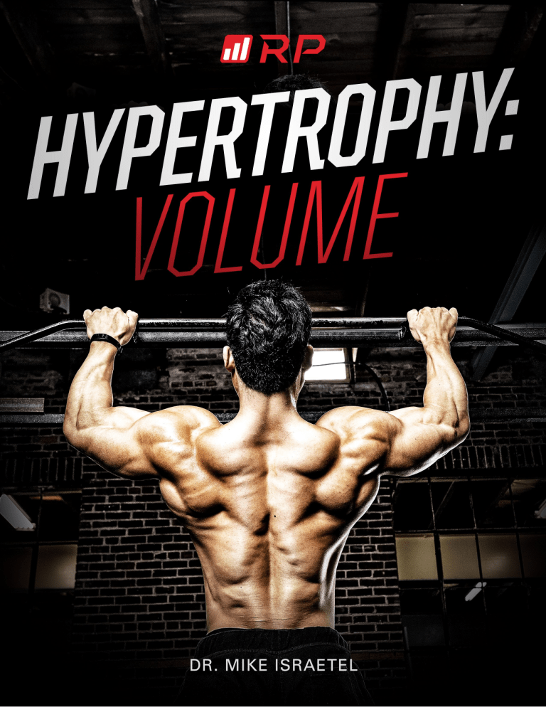 RP Hypertrophy Volume Mini eBook