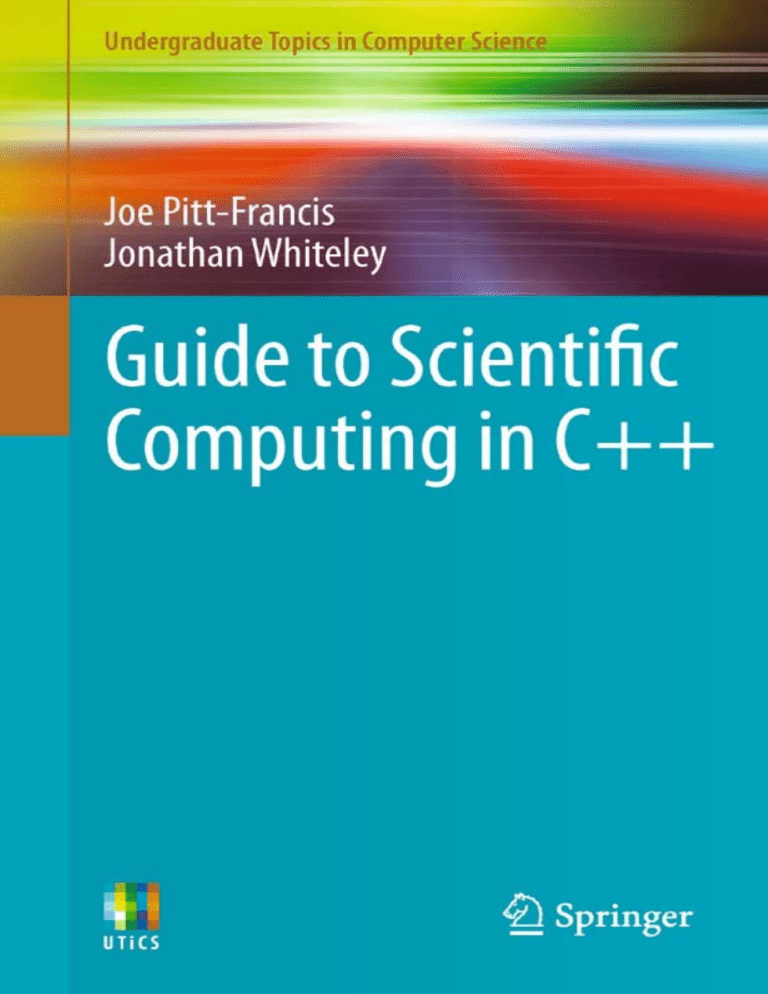 Guide-to-Scientific-Computing-in-C-