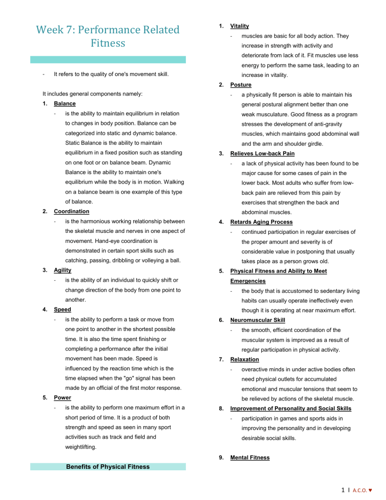Performance Fitness & Nutrition: High School Guide