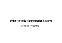 Composite Design Pattern: Introduction to Advanced Programming