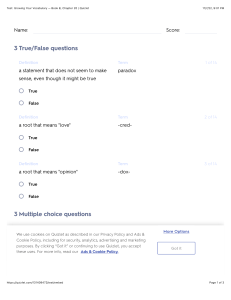 Civil Rights Movement - Flashcards