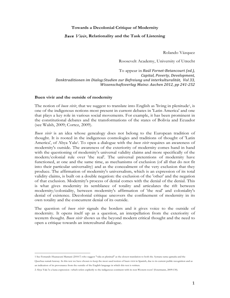 Towards-a-decolonial-critique-of-modernity-Buen-vivir-relationality-and ...