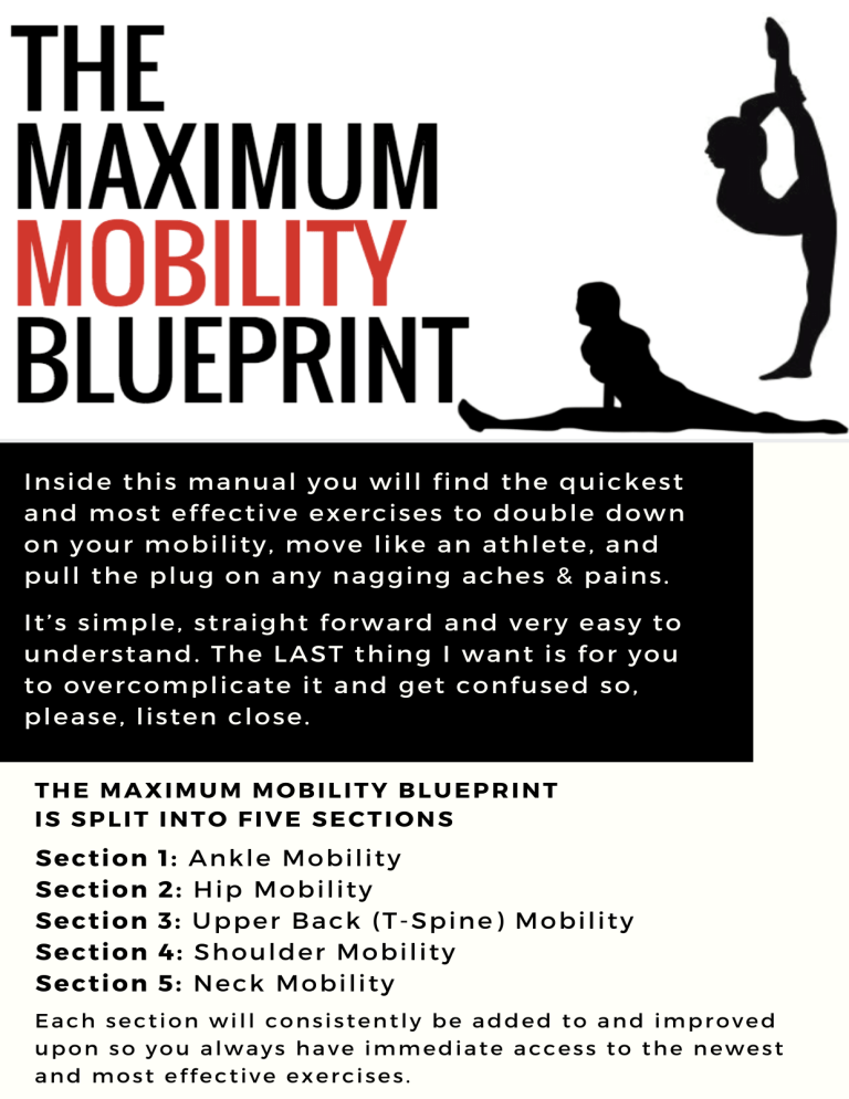 Maximum Mobility Blueprint: Exercises for Flexibility