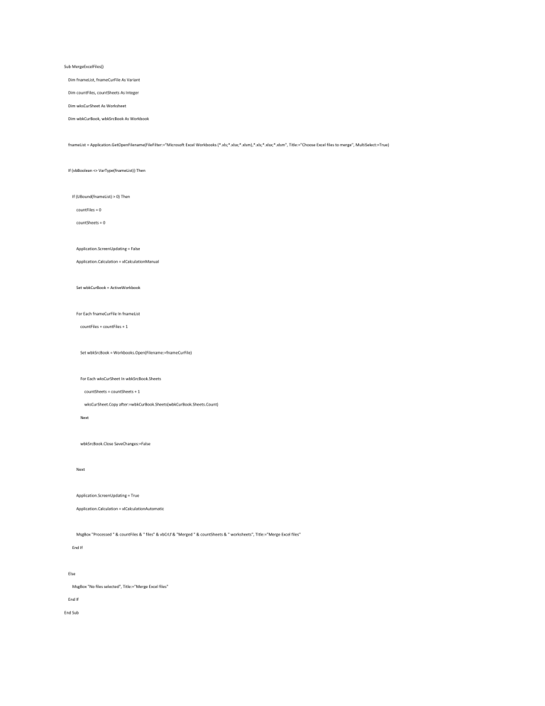 Combine Formula Excel VBA
