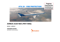 A320 NEO Fire Protection Training Notes (ATA 26)