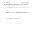 The Crucible Act I: Guided Reading Questions