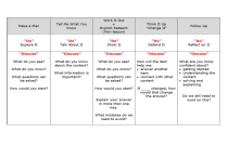 Problem-Solving Worksheet: 5-Stage Process