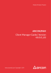 ARCON PAM Client Manager Guide