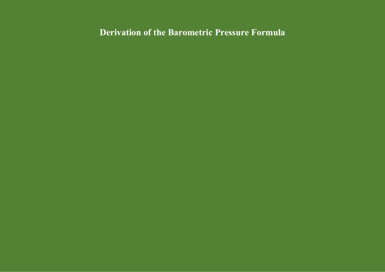 2 2 Barometric Pressure 2 2 Barometric Pressure