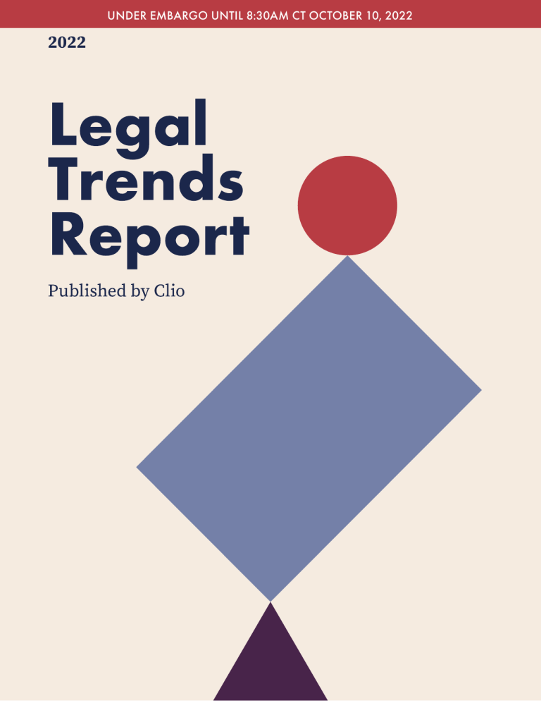 2022 Legal Trends Report