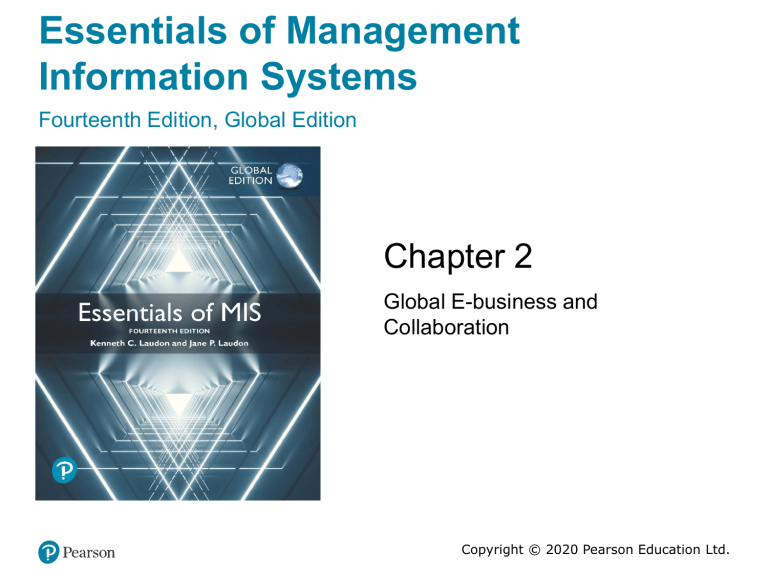Essentials of Management Information Systems Textbook