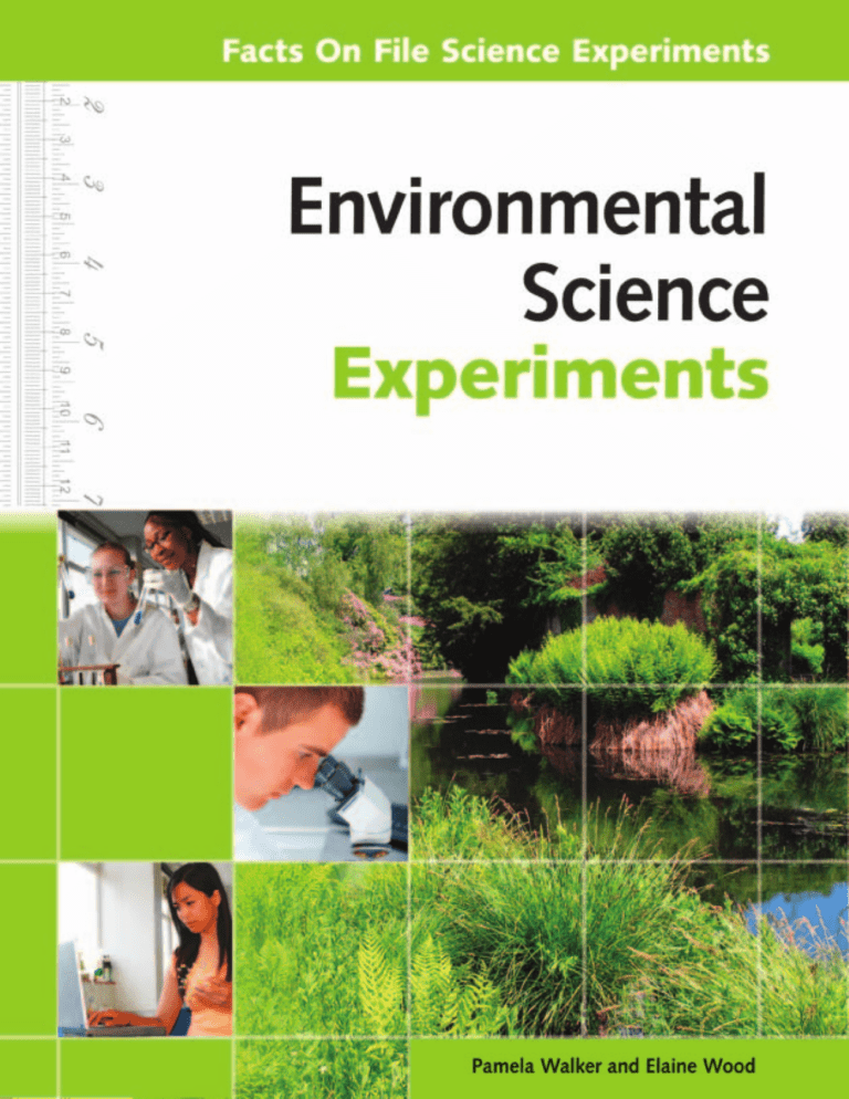 Environmental Science Experiments Facts on File Science Expe