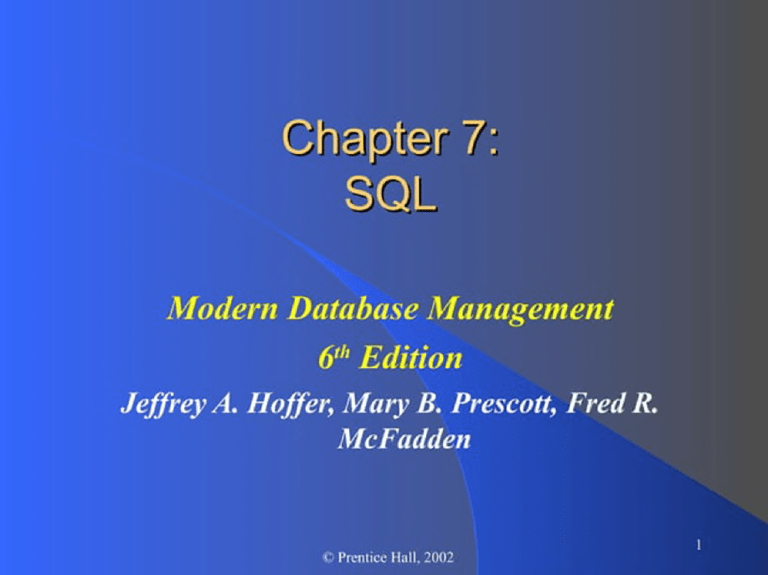 SQL