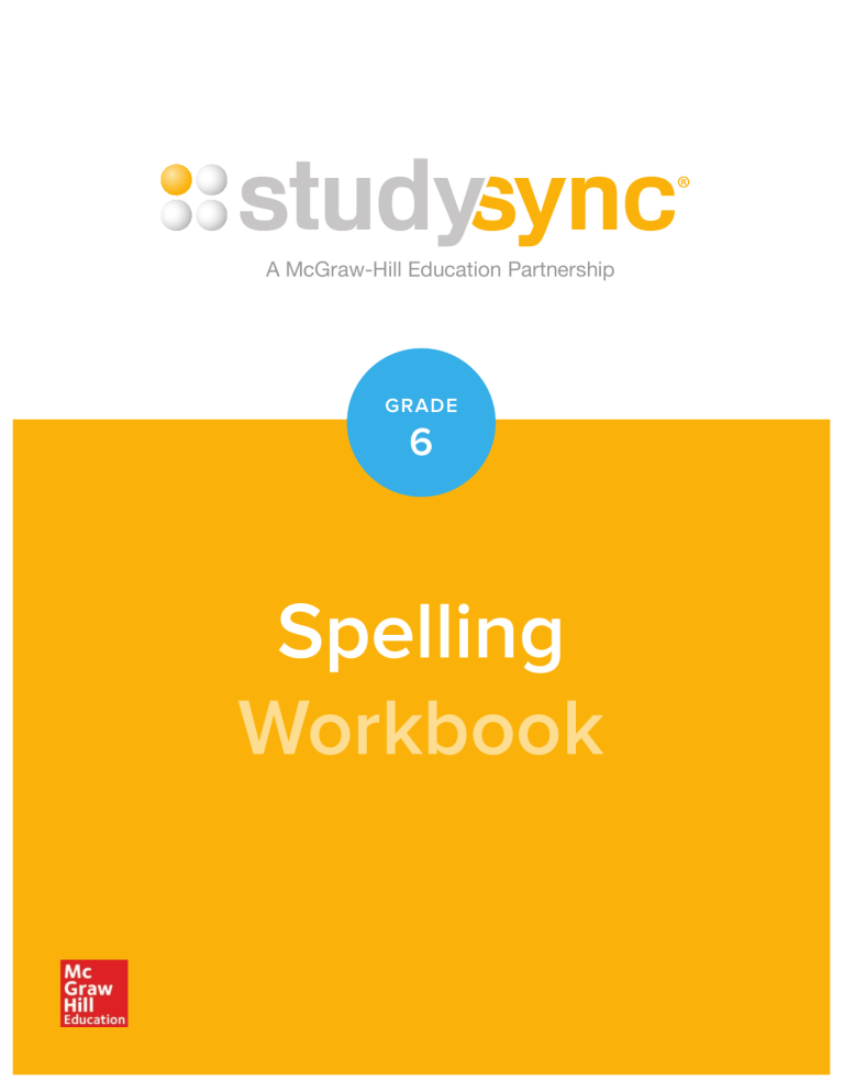 Spelling Power Workbook