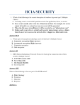 HCIA Security Exam Questions and Answers