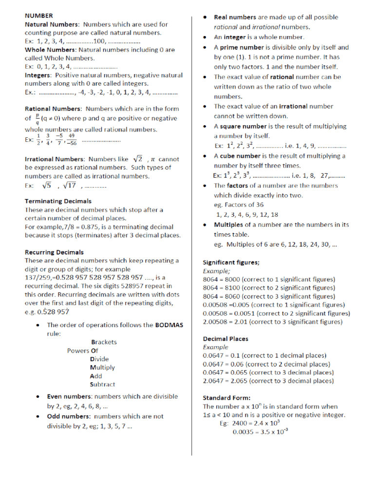 Igcse 0580 Formula Sheet Vrogue co