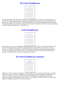 12/5 Perils of indifference 1