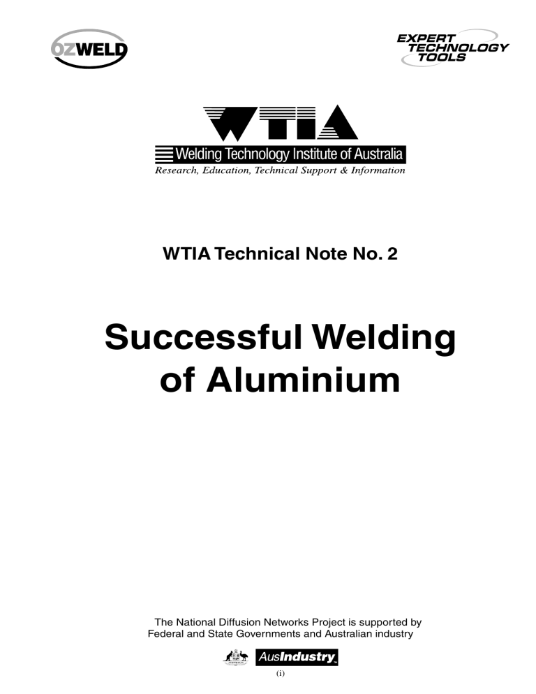pdfcoffee.com successful-welding-of-aluminium-wtia-technical-note-no-2-pdf-free