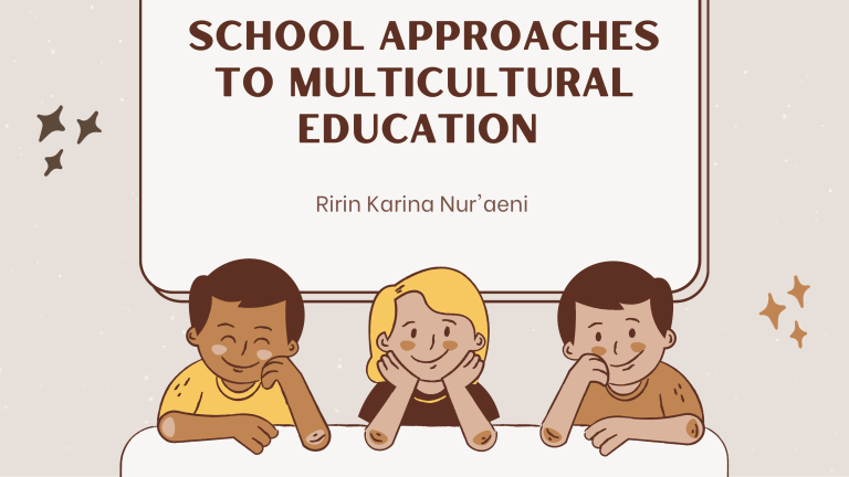 Multicultural Education in Indonesian Schools