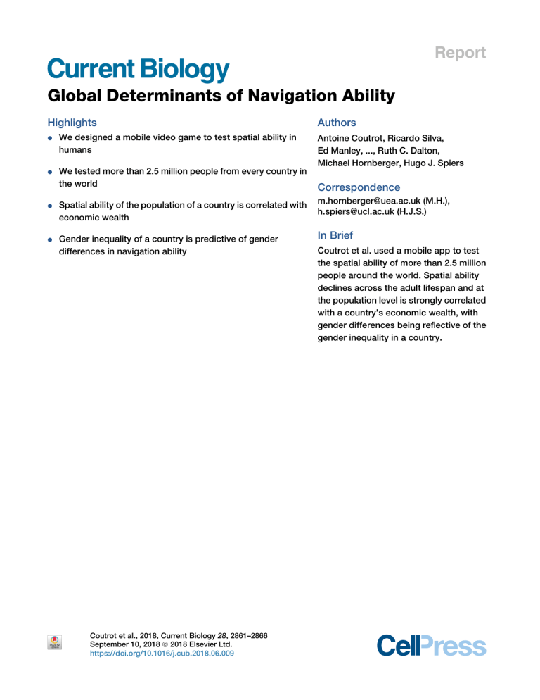 75.Global Determinants of Navigation Ability