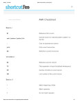 AWK Cheatsheet: Quick Reference Guide