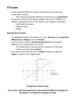 IV Graphs: Resistors, Lamps, Diodes - Physics Lesson