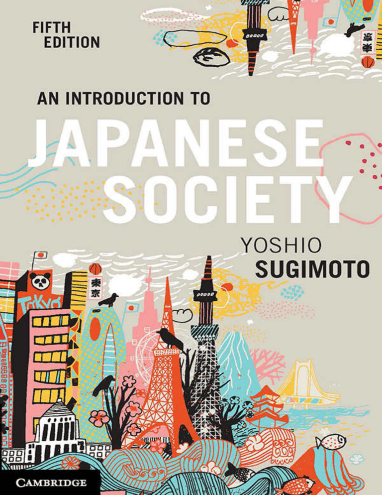 An Introduction to Japanese Society 5th Edition - Yoshio Sugimoto