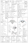 Surveying & Civil Engineering Formula Sheet