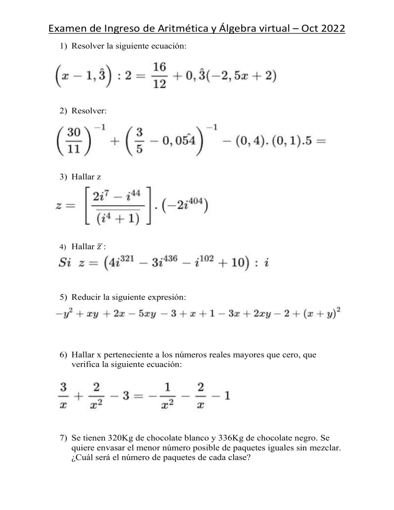 Examen Aritm tica Y lgebra Virtual