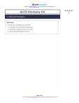 IGCSE Chemistry: Chemical Energetics Revision Notes