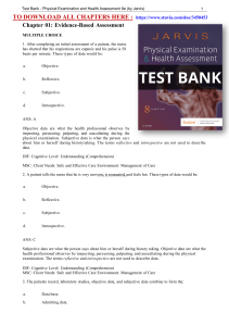 Assessment Test Bank