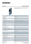 SIMATIC S7-1500R CPU 1513R-1PN Data Sheet