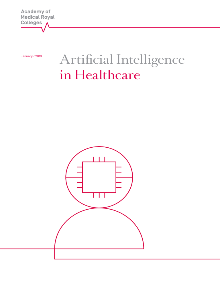 Artificial intelligence in healthcare
