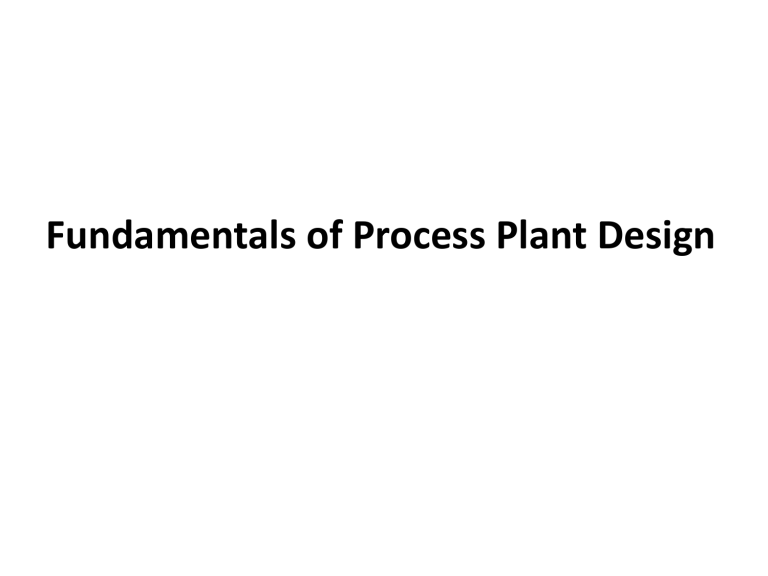 380815943-Fundamentals-of-Process-Plant-Design-Training