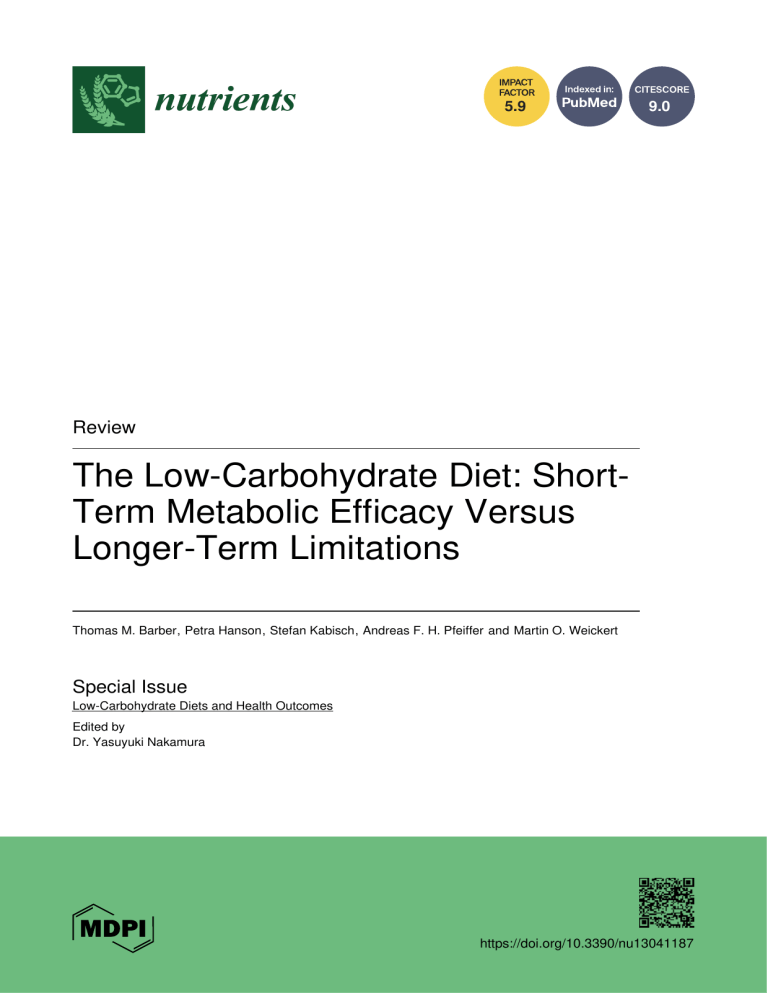 Low Carb Diet
