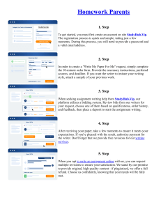 studylib.net - Essays, homework help, flashcards, research papers, book reports, and others